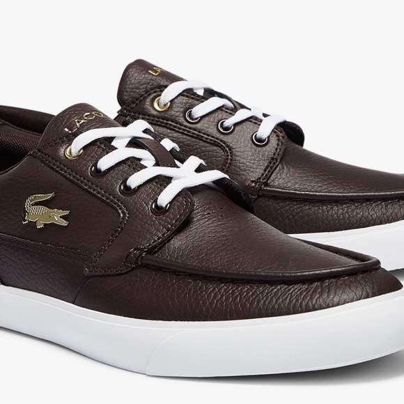 Lacoste | Shoes | Mens Bayliss Deck Leather Sneakers | Poshmark